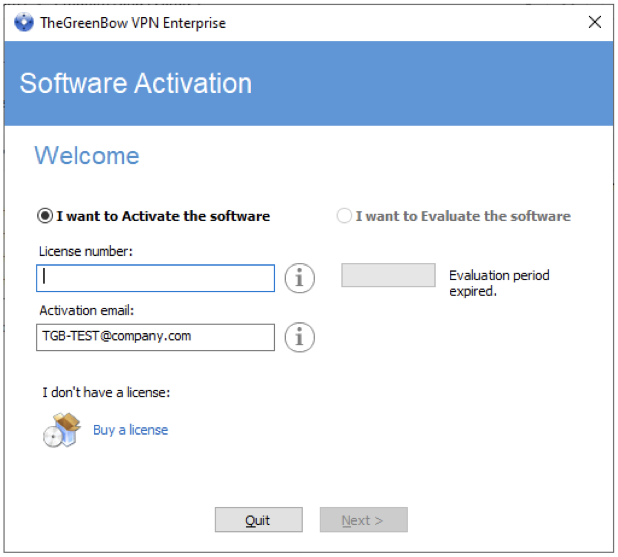 TheGreenBow Activation Server - TheGreenBow