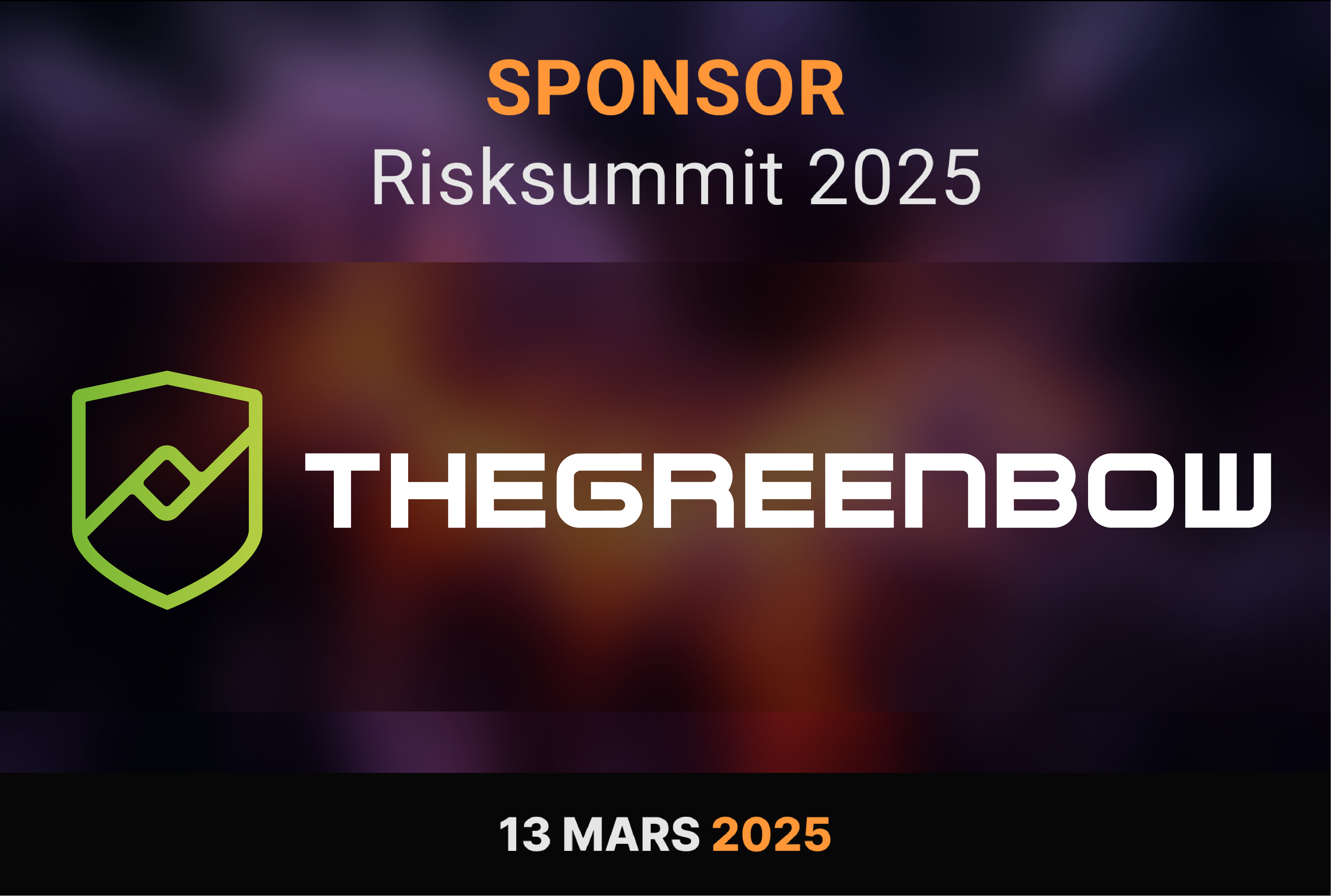 TheGreenBow participe au Risk Summit 2025 à Paris - TheGreenBow